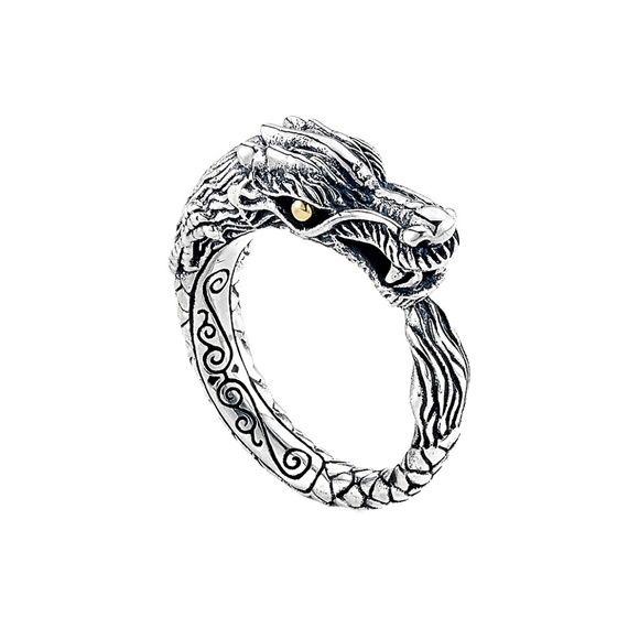 Samuel B. | Jewelry | Samuel B Dragon Ring Silver 8k Size 7 Worn Once ...